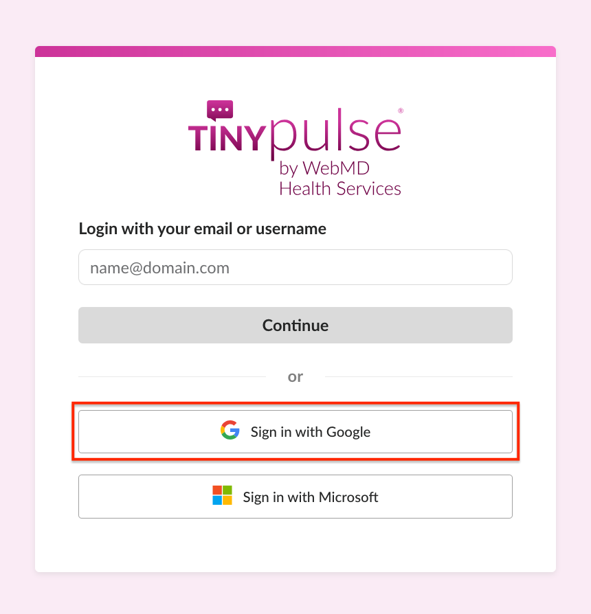 Sign Up for TINYpulse – TINYpulse